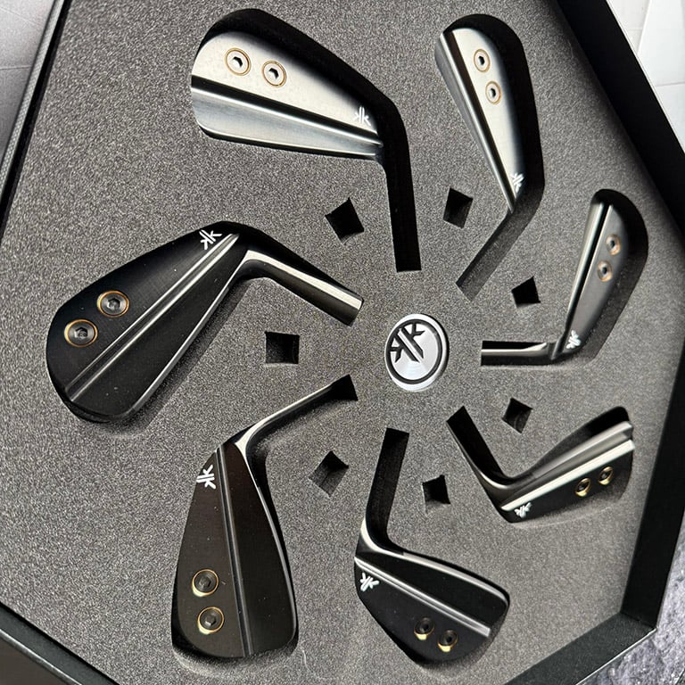 KYOEI Dual Weight 605 MB Irons 4-PW - Black DLC - New - With Box