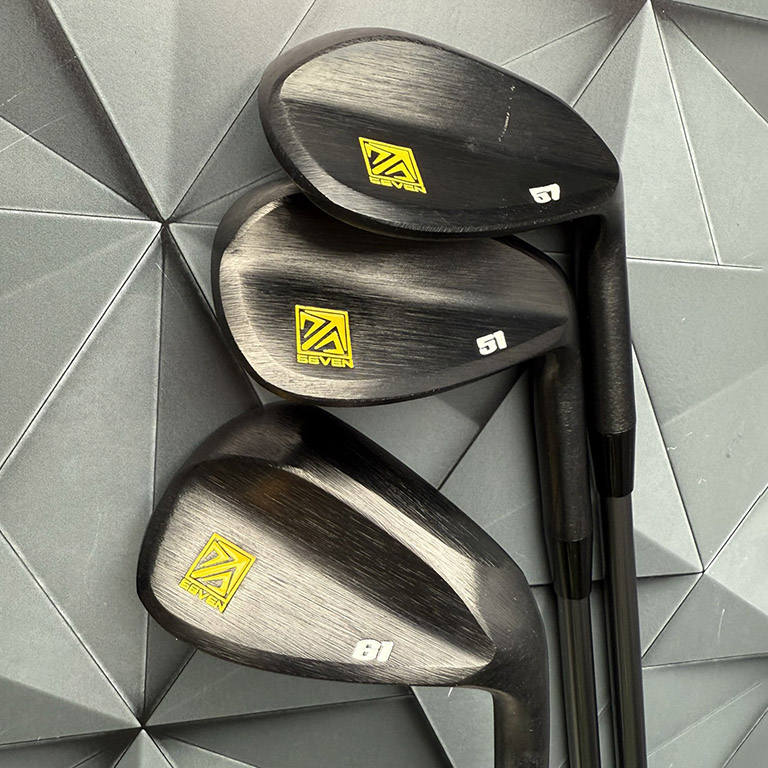 SEVEN OG ST Wedge Set ( 3pcs ) - Black Boron Arakenma - MCI Mild 105 Wedge